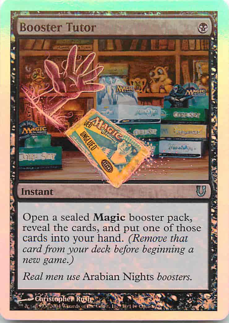 【MTG】 Booster Tutor アンコモン Foil | トレカの激安通販トレトク【公式】